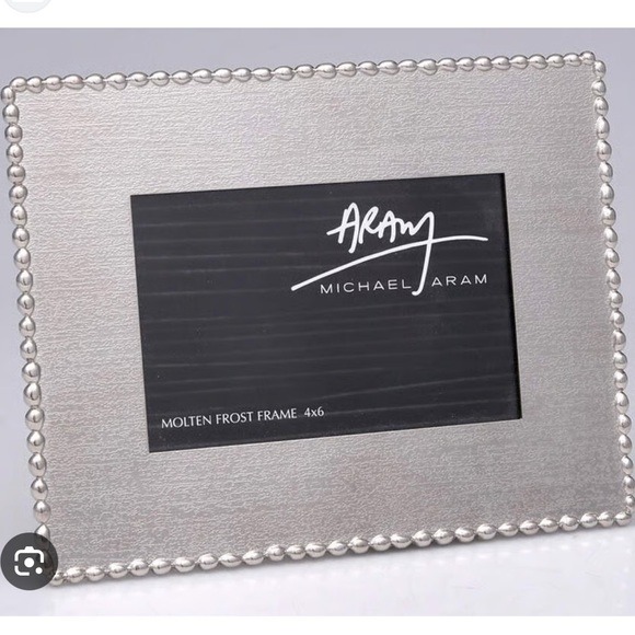 Michael Aram | Accents | Michael Aram Textured Silver Frame | Poshmark